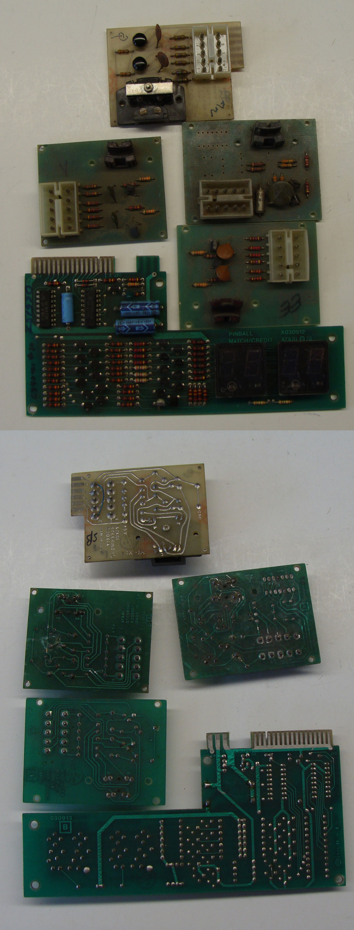5 X Used PCB